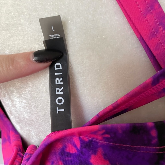 torrid | Swim | Torrid Tie Dye Bikini Top | Poshmark